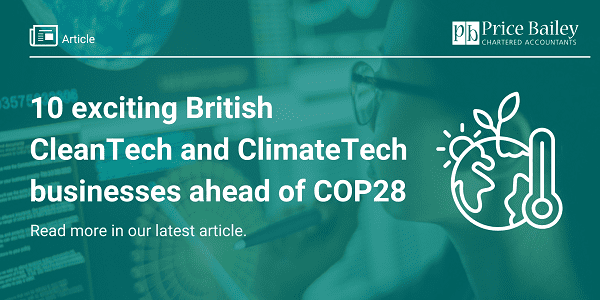 10 exciting British CleanTech and ClimateTech businesses