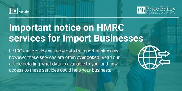 Important notice on HMRC services for Import Businesses