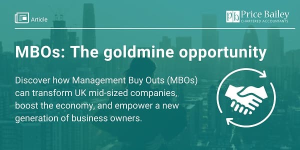 MBOs: The Goldmine Opportunity For Business Growth