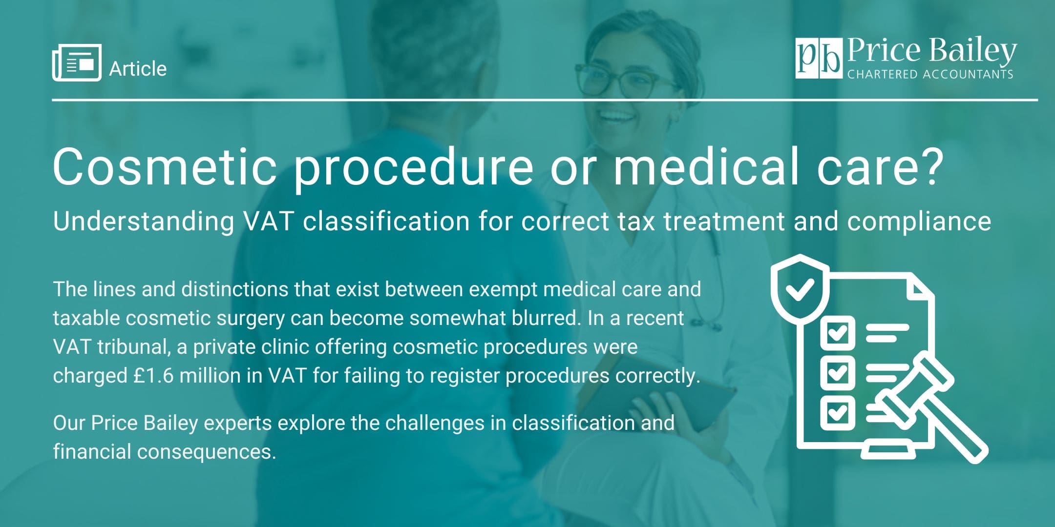 Understanding VAT classification for cosmetic treatments