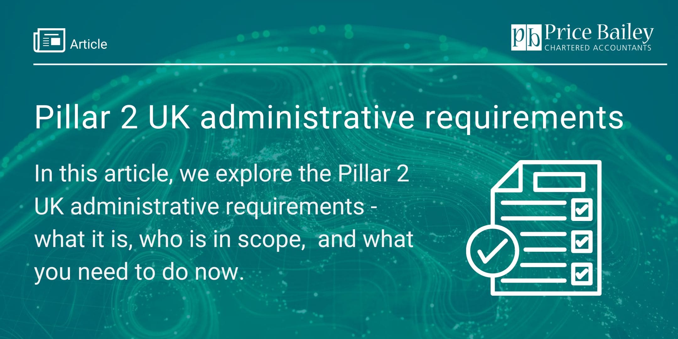 Pillar 2 UK administrative requirements