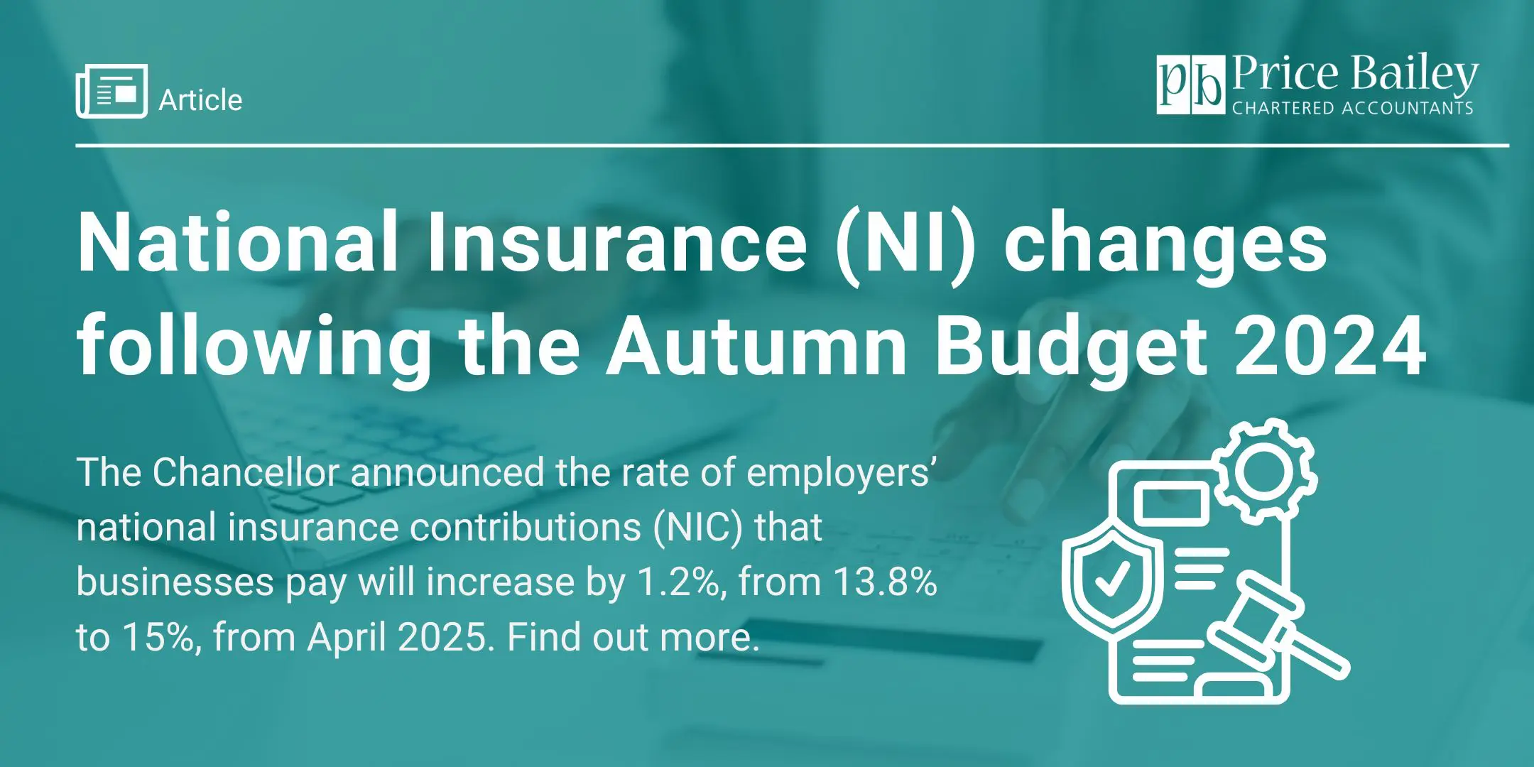 National Insurance (NI) changes | Price Bailey