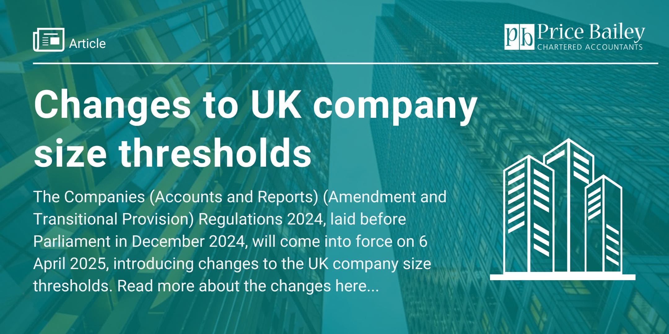 Changes to UK company size thresholds 2025