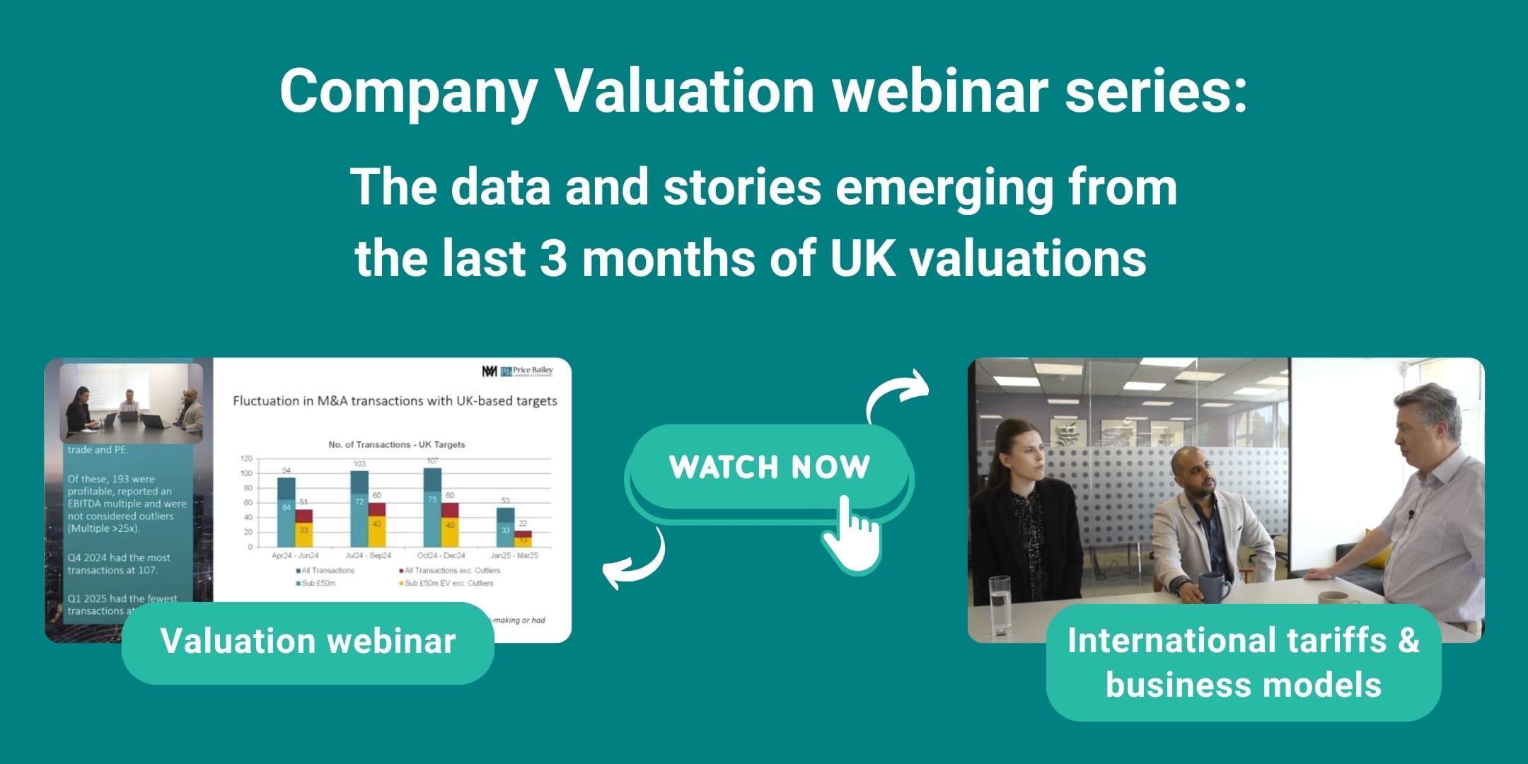 Company valuation webinar series